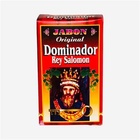 Rey Salomon Dominador Jabon Para Dominar Exito Amor King Solomon
