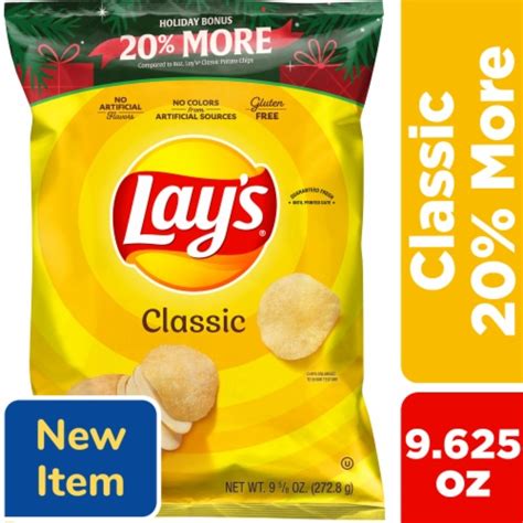 Lays® Classic Potato Chips 9 625 Oz Fred Meyer