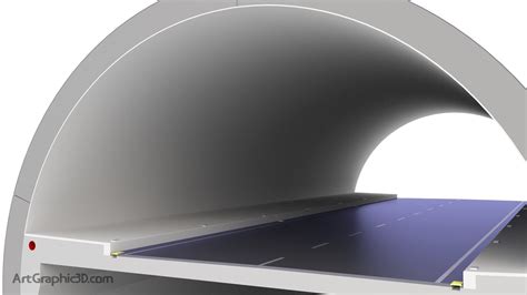 Highway Tunnel 3d Model Download