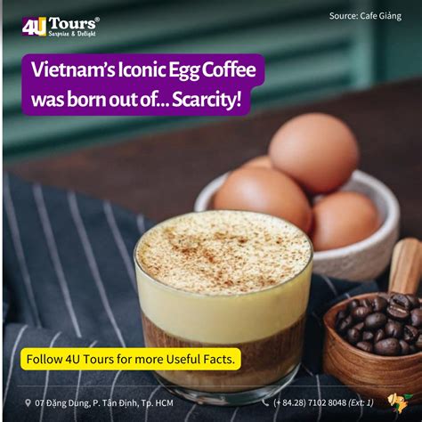 4u ☕ Vietnams Iconic Egg Coffee Was Born Out Of Scarcity 🇻🇳 In 1946