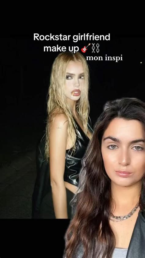 Rockstar Girlfriend Make Up 🫶🏻🩷 En 2024 Maquillage Coiffure Beauté
