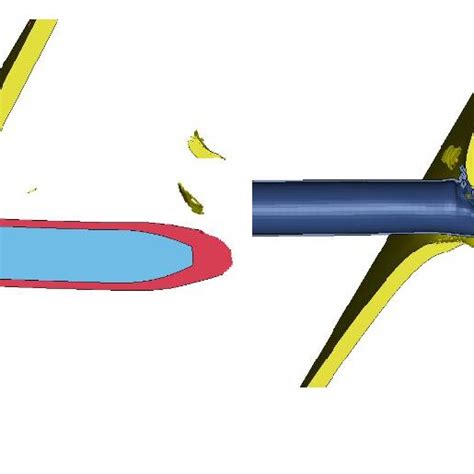 Penetration Process Of Free Flight Rocket At 0°angle Of Attack A 02