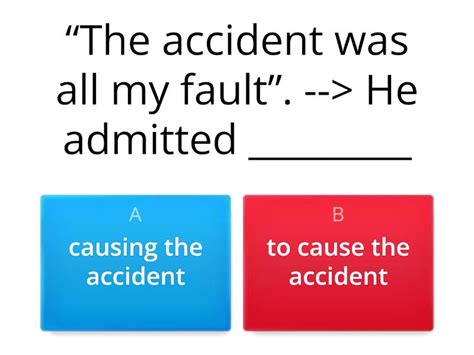 Unit 07 P 84 Reporting Verbs Exercises Quiz