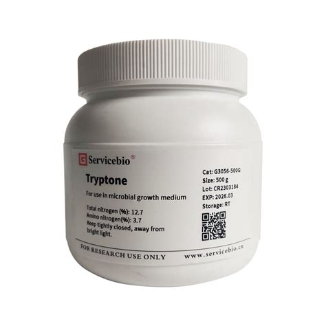 Tryptone 500 G For Molecular Cloning Medium