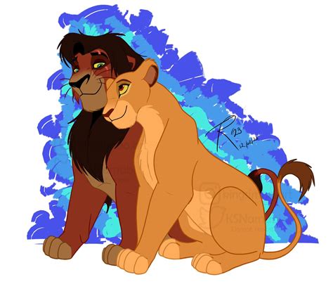 Lion King Drawings Kovu And Kiara Lion King Drawings Kovu And Kiara