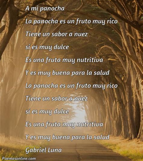 5 Mejores Poemas De La Panocha Poemas Online