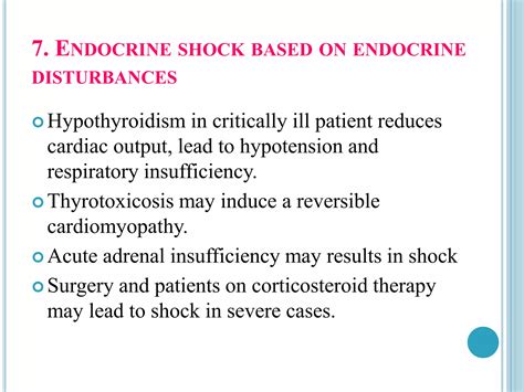 Types Of Shock Pptx
