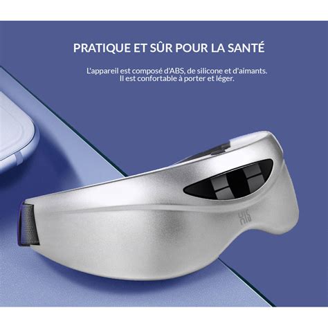Masque De Massage Pour Les Yeux Infrarouge Et Aimants