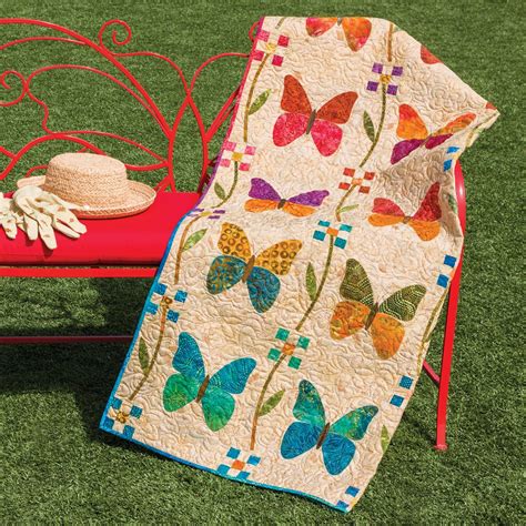Go Butterfly Patch Quilt Pattern By Edyta Sitar Butterfly Quilt