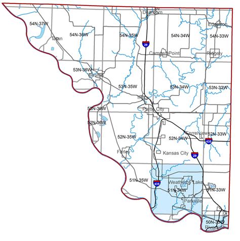 Platte County Missouri Map