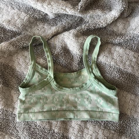 Tillys Green Sleep Bra Worn A Couple Times But When Depop