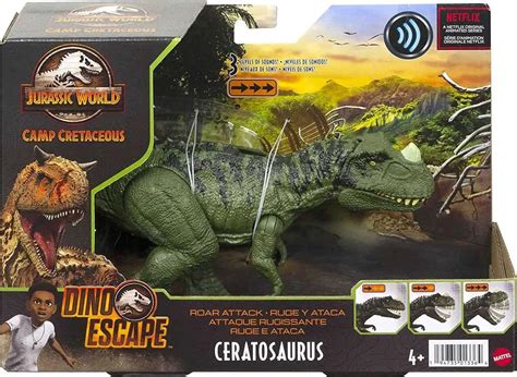 Jurassic World Camp Cretaceous Dino Escape Ceratosaurus Action Figure