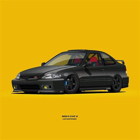 Honda Civic Ek Sedan Wallpaper The Best Cars Wallpaper