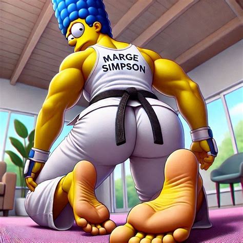 Marge Simpson And Her Powerful Ass And Feet By Kicksoles On Deviantart