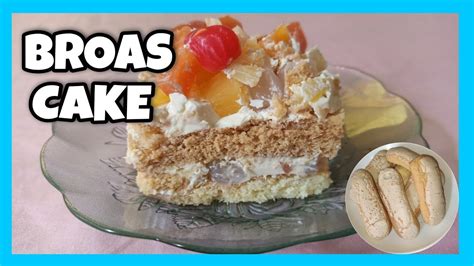 Broas Cake Lady Fingers Recipe Ref Cake Youtube