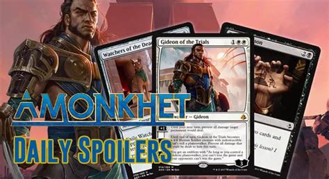 Amonkhet Daily Spoilers — April 5 2017 Insane Gideon