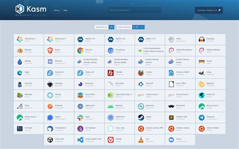 downloads kasm workspaces
