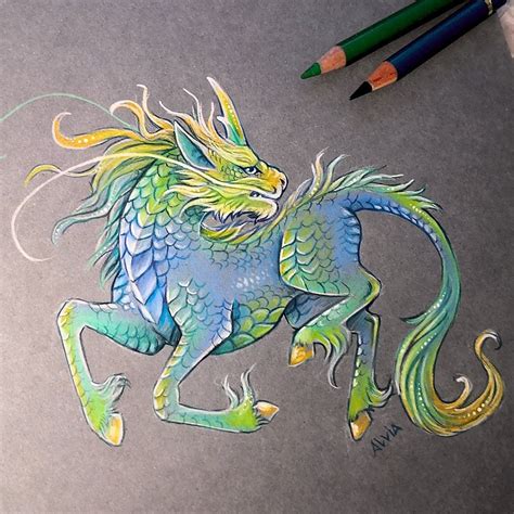 Qilin Drawing Qilin Howrse Wiki Fandom