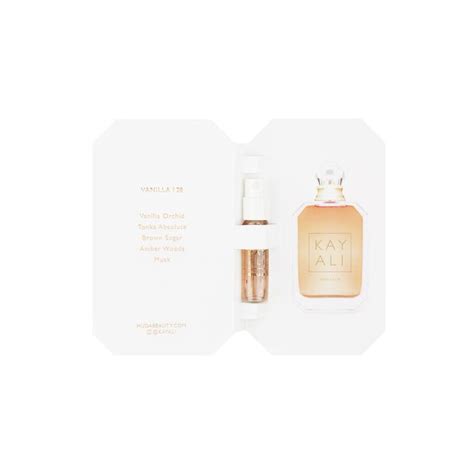 Kayali Vanilla 28 Sample Huda Beauty In 2025 Fragrance Samples
