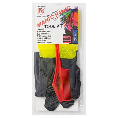 Manic Panic Hair Color Tool Kit With Tint Brush The Groovy Witch