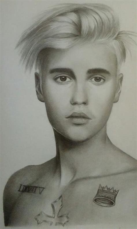 Justin Bieber Sketch At Explore Collection Of