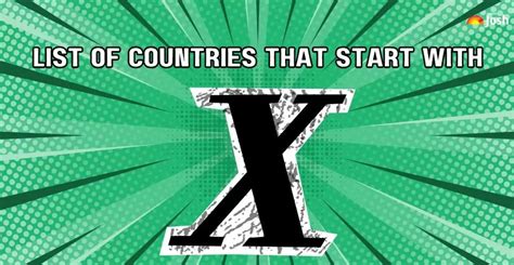 List Of Countries That Start With The Letter ‘x