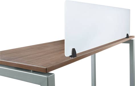 Plexiglass Safety And Privacy Panel 66 Black Surface Mount