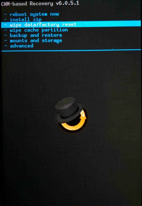 Wipe Data Factory Reset