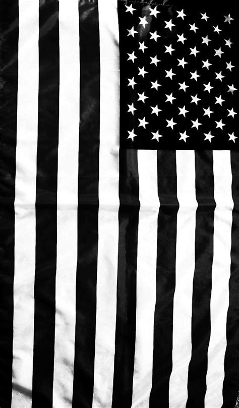 Black White And Blue American Flag Meaning