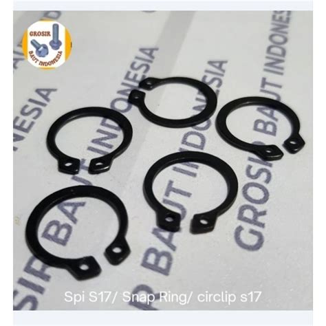 Spi S17 Snap Ring S17 Circlip S17 20pcs Package Shopee Malaysia