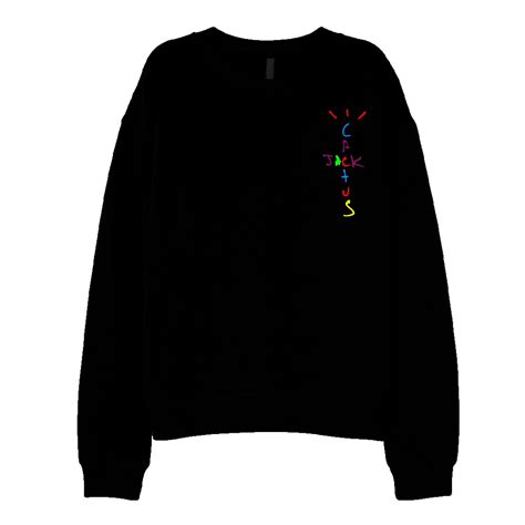 Blusa Moletom Travis Scott Jack Cactus Rapper Colorido Gola Careca Redonda Sem Capuz Shopee Brasil