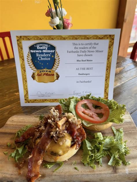 Best American Restaurant In Fairbanks Blue Roof Bistro