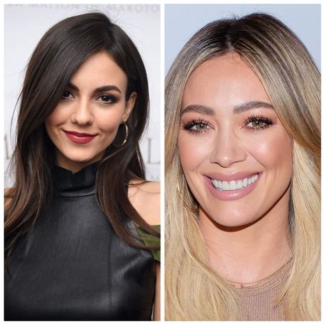 Victoria Justice Vs Hilary Duff Rcelebbattles
