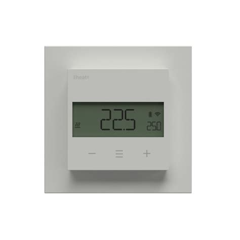 Heatit Battery Operated Thermostat Z Wave Z Temp3 White