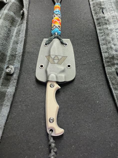 Weyland Edc Fixed Blade Tactical Neck Knife Weyland Outdoors