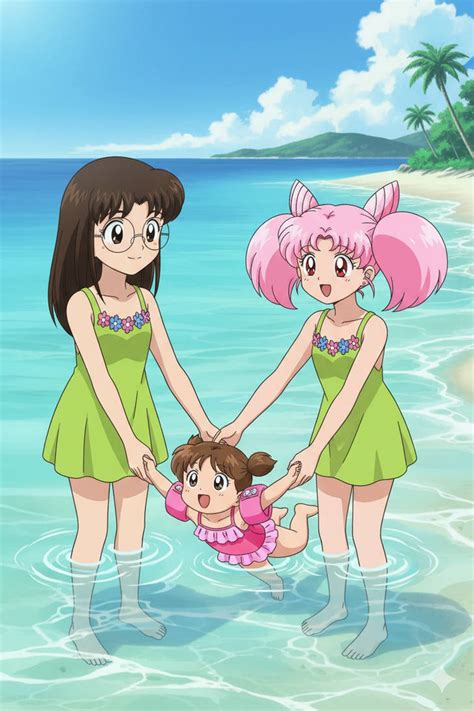 Mimis First Swimming Lesson By Dreamilycat On Deviantart