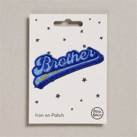 Iron On Patch Brother Space Of Kin