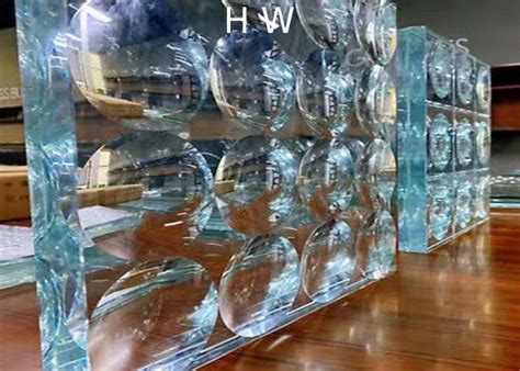 3d Shape Pattern Carved Sgp Interlayer Glass