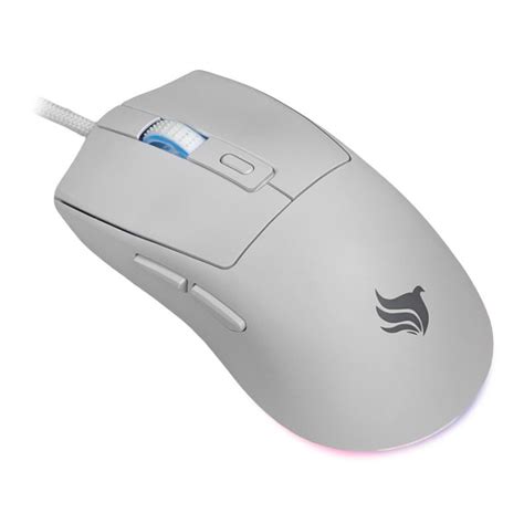 Mouse Gamer Pichau Starwave Rgb 12400dpi 6 Botoes Branco Pg Stw