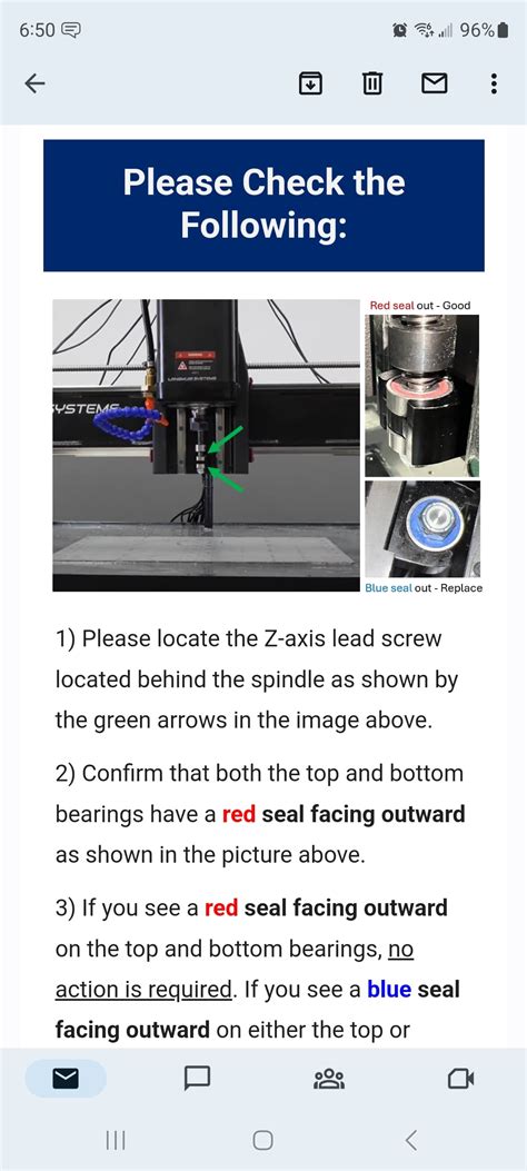 Solved Z Axis Assembly Dropped Onto The Baseplate Mr 1 Langmuir