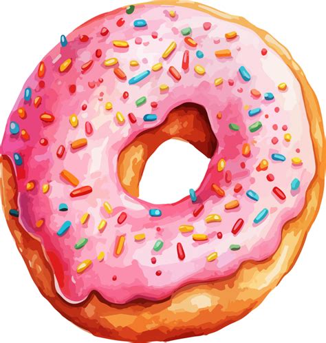 Ai Generated Doughnut Clipart Design Illustration 35511501 Png