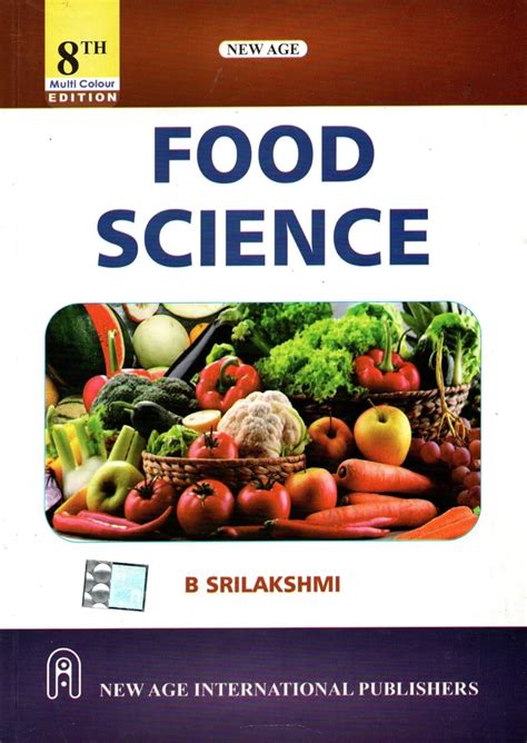 Food Science Multi Colour Edition Srilakshmi B Books