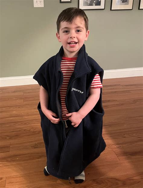 Melia Associates Newest Employee Really Likes His Gripple Fleece Vest Bill Dunn