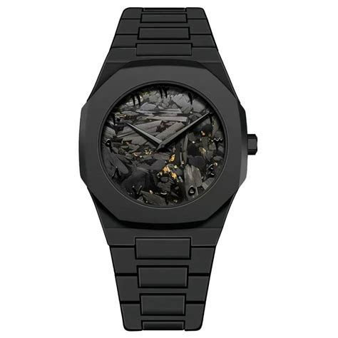 Camden Ridge Obsidian Watch Clark And Cove