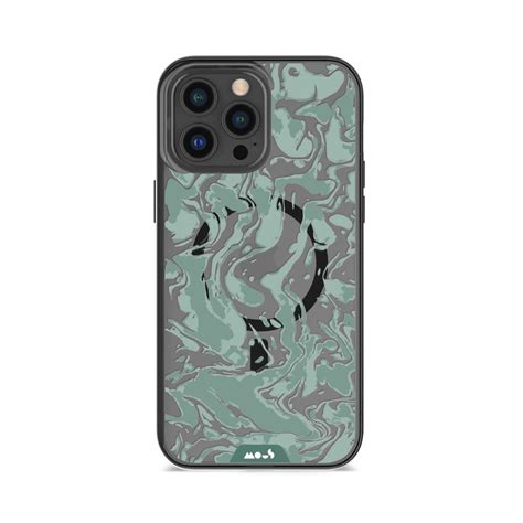 Mous Marbled Sage Green Magsafe® Compatible Phone Case