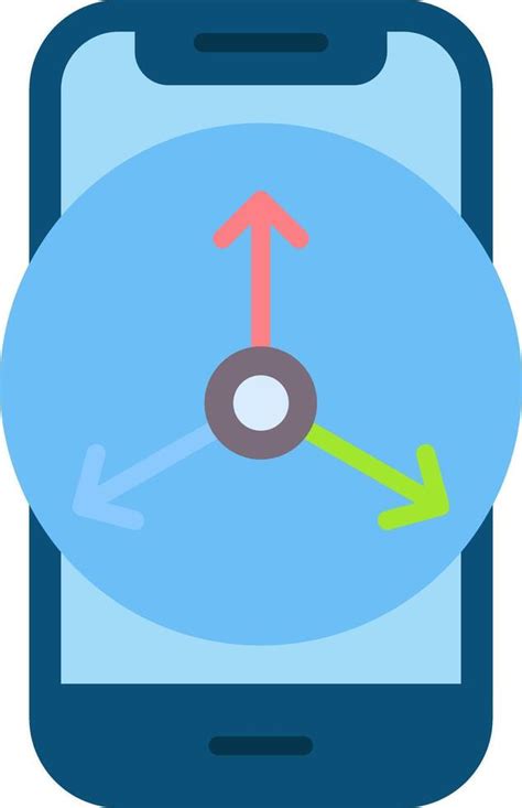 Accelerometer Sensor Flat Icon 53932880 Vector Art At Vecteezy