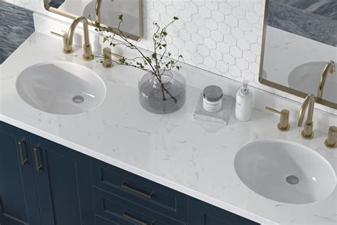 Double Sink Bathroom Vanity Countertops
