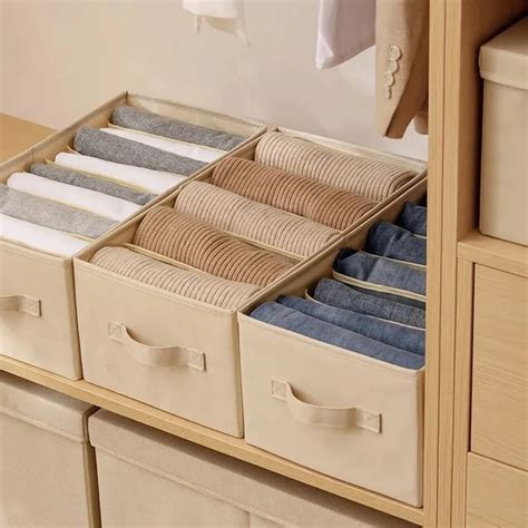 Organisateur Placard Vetement Rangement Maison Chambre Boîte De Rangement Vêtements