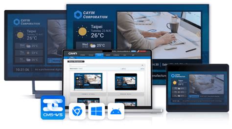 Cayin Technology Digital Signage Solutions With Players Servers And Software