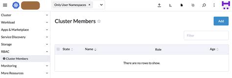 No Show Of Cluster Members Under Cluster Rbac · Issue 36866 · Rancherrancher · Github